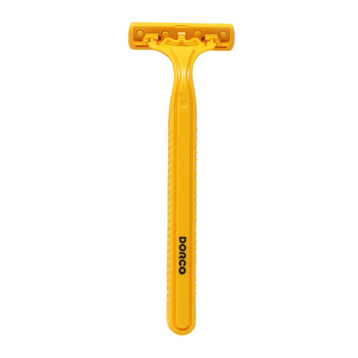 Dorco Disposable Razor 50 Nos. Yellow Long Handle with Lubrastrip ...